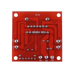AOICRIE 4PCS L298N Motor Drive Controller Board Module Dual H Bridge DC Stepper for Arduino