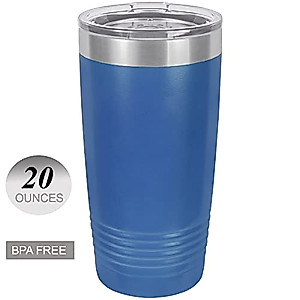 CustomGiftsNow Golf Is My Therapy Laser Engraved Stainless Steel Double-Wall Insulated Vacuum Retirement Golfer Retire Tumbler 20-Ounce Travel 18 Holes Coffee Cup Gift Travelling Fun Golf Cart Mug