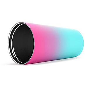 Simple Modern Classic Insulated Tumbler with Straw and Flip Lid - Stainless Steel Water Bottle Iced Coffee Travel Mug Cup 16oz (470ml) Ombre: Sorbet