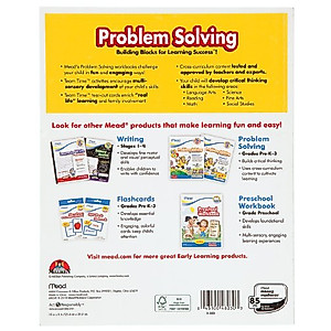 Mead 2nd Grade Problem Solving Workbook, 10 x 8-Inches, 96 Pages (48030)