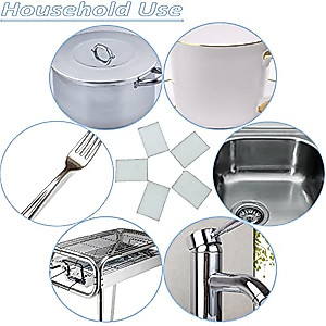 Tonmp 10 Pack 6" x 9" Superfine General Purpose Scuff Pads for Scuffing, Scouring, Sanding, Paint - Surface Preparation Automotive Car Auto Body Woodworking (White -2000 Grit)