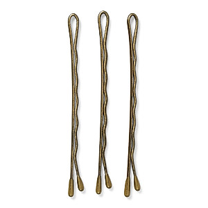 MetaGrip Blonde Premium Bobby Pins, 300 Count, Secure, Durable, Rust Resistant, Japanese Technology