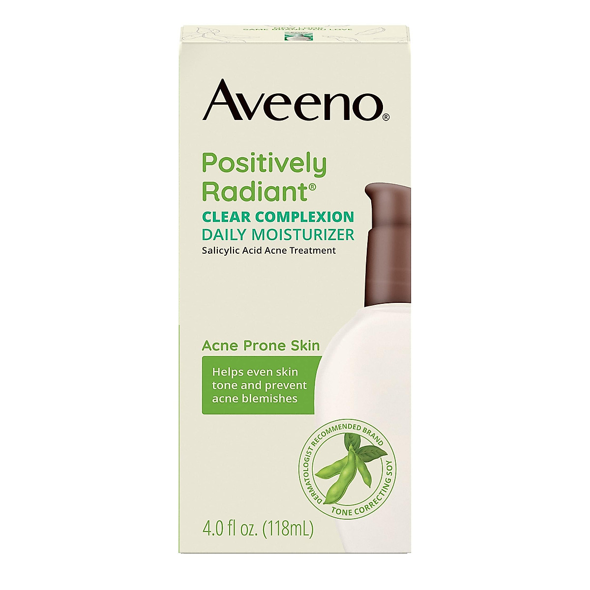 Aveeno Clear Complexion Daily Moisturizer, 4-Ounce Bottles (Pack of 2)