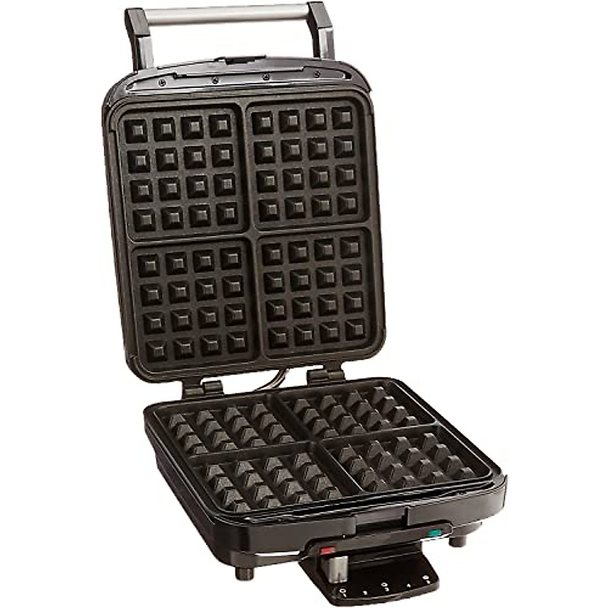 Cuisinart 4-Slice Belgian Waffle Maker, Stainless Steel/Black, WAF-150P1