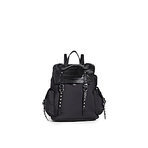 Rebecca Minkoff Bowie Nylon Backpack, BLACK
