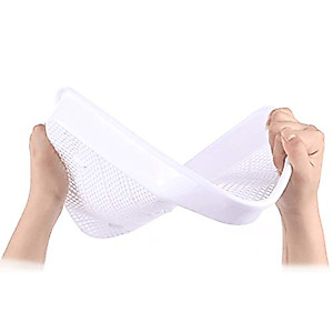 Happyyami Seed Growing Tray Multifunctional Broccoli Wheatgrass Alfalfa Seed Sprouting Soilless Culture Tray Double Layer Germination Planter with Paper for Home Sky Blue