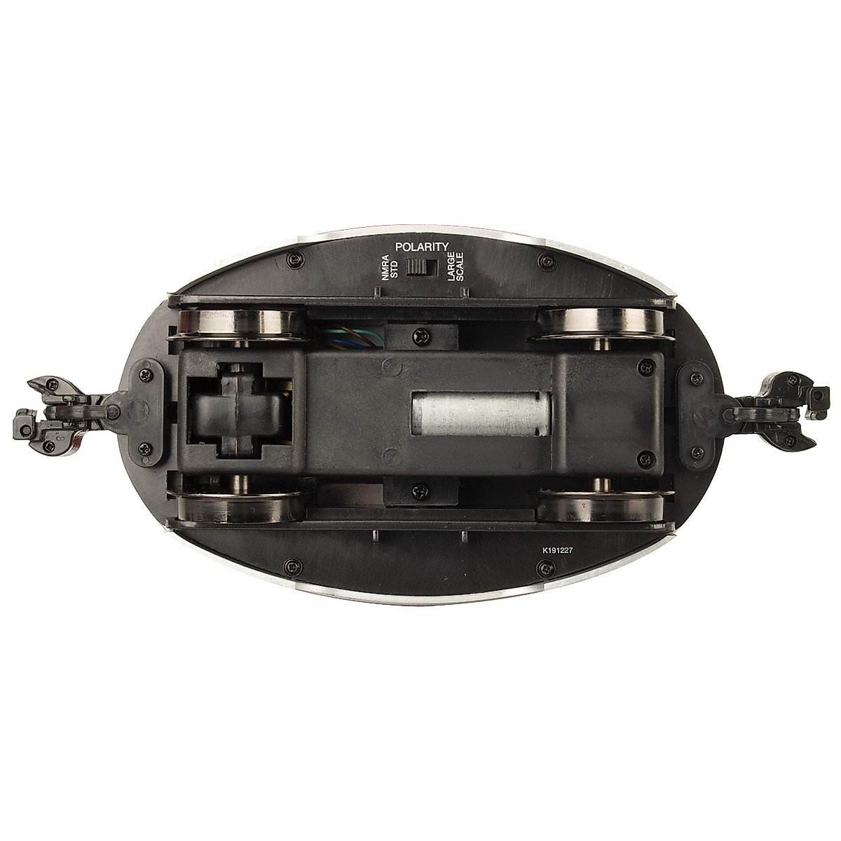 Bachmann Trains - EGGLINER Powered Track Vehicle - Police - Large G Scale (96286)