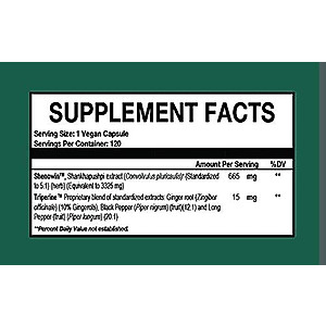 ShankhPushpi Supreme - Harmony Nutraceuticals Ayurvedic Medicine to Support Brain, Mind and Nervine