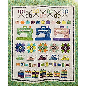 Stitch & Sparkle Impressionism Moment Collection, Pink, 44 Inches