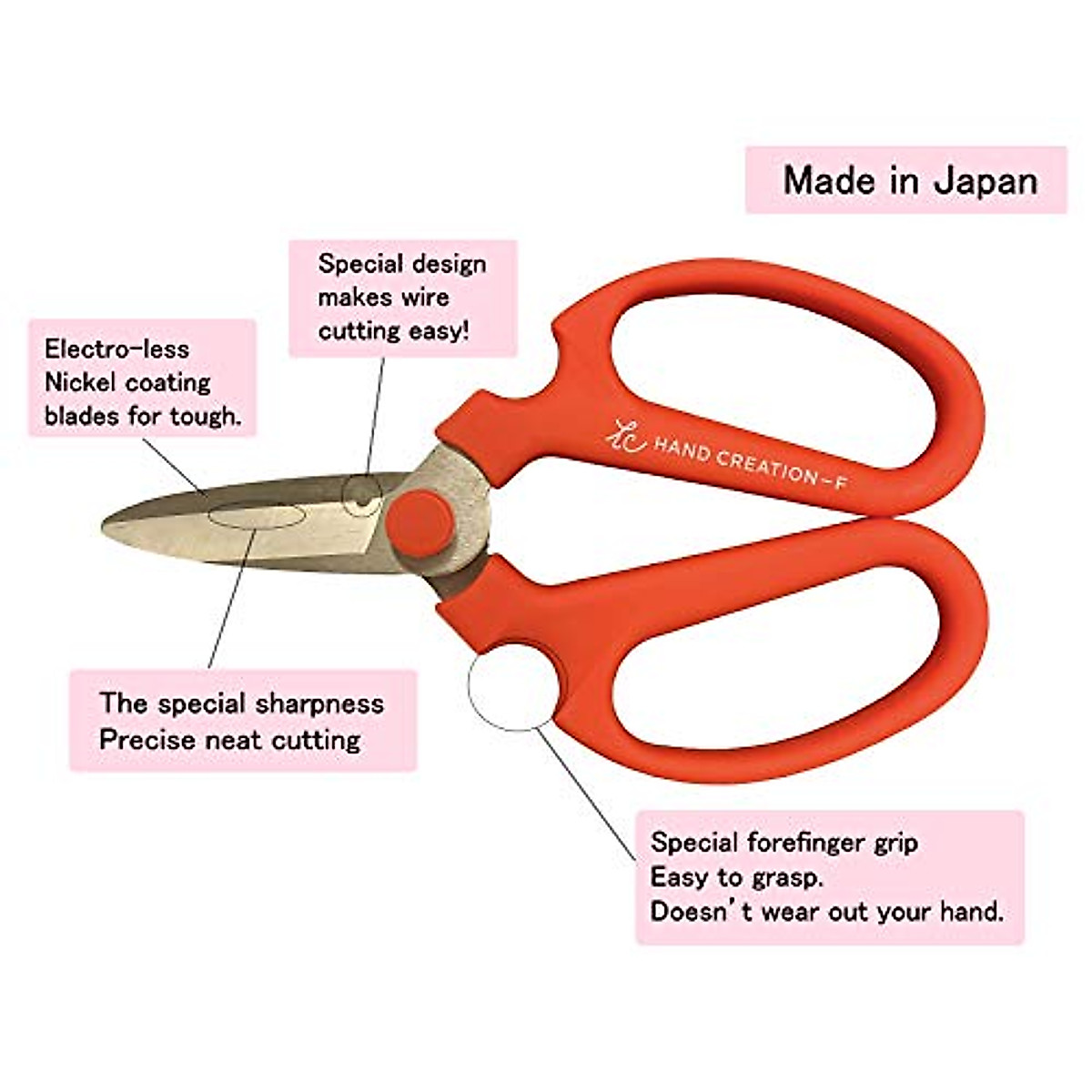 Sakagen Multi Purposse Floralcraft Scissors with Wire Cut Function