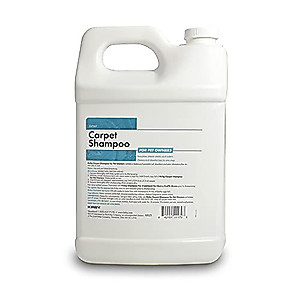 Kirby 237507 1gal. Regular Shampoo Pet Stain & Odor Remover-Carpet & Rug Shampoo & Odor Eliminator, Smell Neutralizer Solution & Detergent-Dog & Cat Urine Cleaner, 3.785 Liters, Size 1 , White