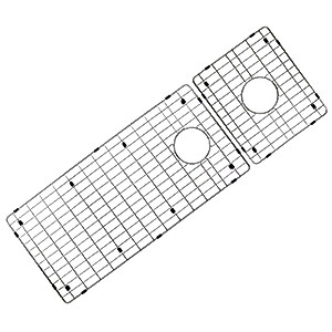 KINGSMAN ALL-IN-ONE Workstation 48 in. 16-Gauge Undermount Double Bowl Stainless Steel Kitchen Sink w/Build-in Ledge and Accessories (Galaxy Pearl Black)