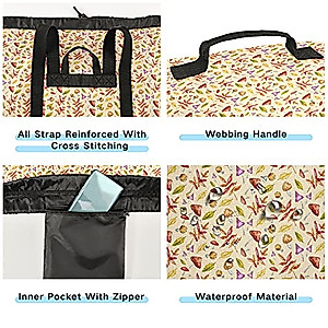 Thanksgiving Day Leaves Laundry Bag Heavy Duty Laundry Backpack with Shoulder Straps Handles Travel Laundry bag Drawstring Closure Dirty Clothes Organizer For Laundromat Dorm Travel Camp