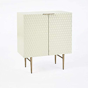 N/A Fashion Shoe Cabinets Simple Concise Light Mediterranean Shell Bucket Storage Cupboard