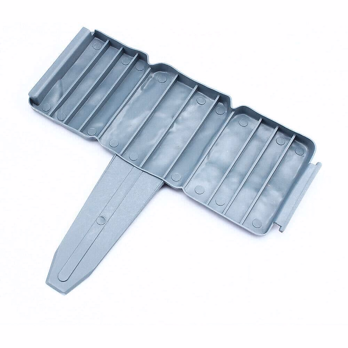 RZMY 40Pcs Garden Edging Border,DIY Stone Effect Plastic Palisade Fence Gray Decorative Flower Bed Interlocking Outdoor Lawn Border(32.8')