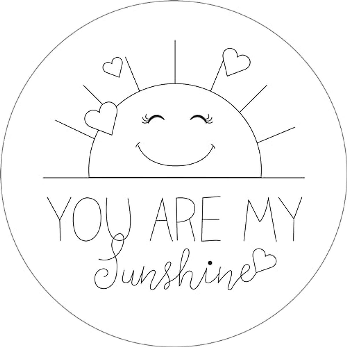 Nursery Embroidery Pattern Transfers (set of 10 hoop designs!)