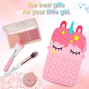 Pop Purse Crossbody Bag for Girls and Women Fidget Toys Pop Purse Pop Shoulder Bag