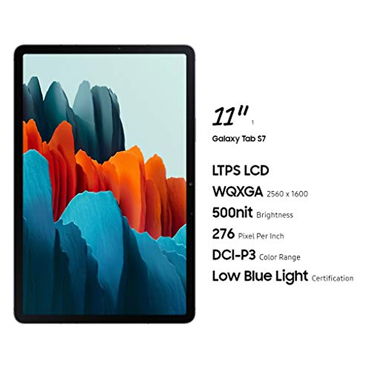 Samsung Electronics Samsung Galaxy Tab S7 Wi-Fi, Mystic Bronze - 512GB (Renewed)