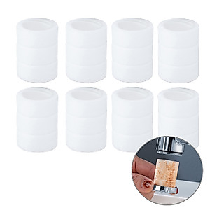 CECEFIN Faucet Extender Aerator Water- Filter - 8pcs 5um Micro-Porous Purifier, 1.2inch Diameter Strong Filter-ability Element, Improve Water Conditions