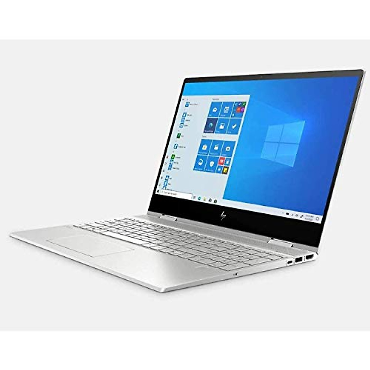 2021 Newest HP Envy x360 2-in-1 Laptop, 15.6" FHD Touchscreen, Intel Core i5-10210U Processor, 32GB RAM, 1TB SSD, Fingerprint Reader, Backlit Keyboard, USB 3.1, HDMI, Webcam, Win 10 + Oydisen Cloth