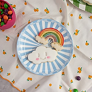 Set of 2 Rainbow cookie cutters (Designs: Kawaii Cloud and Rainbow), 2 pieces - Bakerlogy
