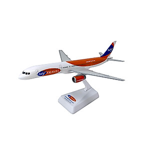 MyTravel 757-200 Airplane Miniature Model Snap Fit Kit 1:200 Part# ABO-75720H-053