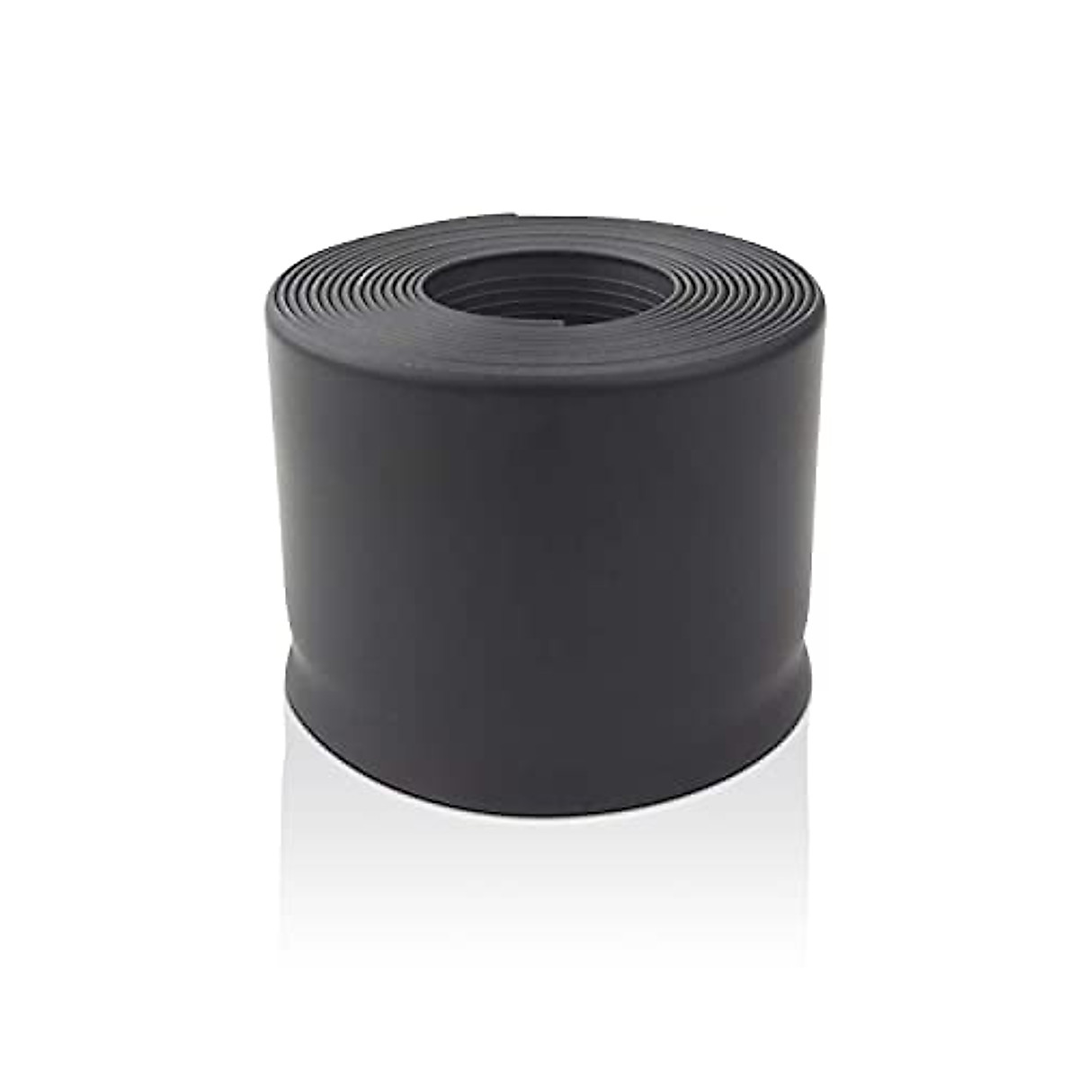 Proflex Black Vinyl Wall Base 2-1/2 inch X 20 ft Non Glue Wall Base Trim Durable and Flexible - Easy Install Vinyl Floor Base That Resists Scuffing, Cracking and is Ideal to Use All Around Your Home
