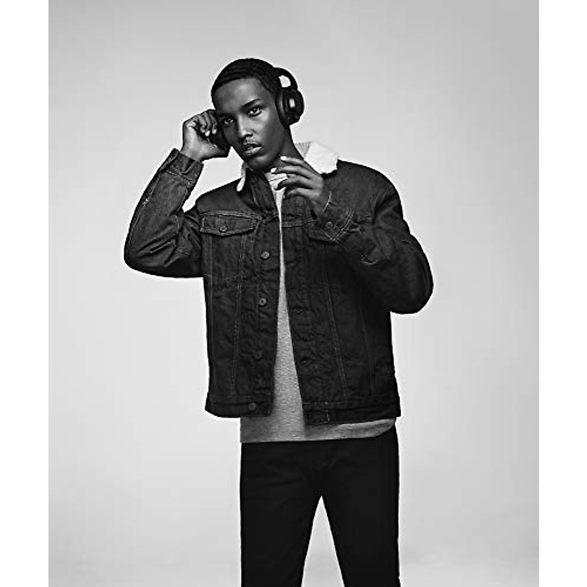 Kygo Life A11/800 | Over-Ear Bluetooth Active Noise Canceling Headphones, aptX® and AAC® Codecs, Built-in Microphone, Memory Foam Ear Cushions, 40 Hours Playback, Kygo Sound App, Pro Line (Black)