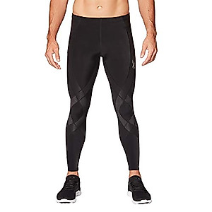 CW-X Men's Endurance Generator Joint and Muscle Support Compression Tight, Black, Small