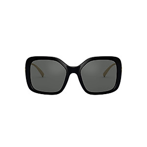 Versace Woman Sunglasses Black Frame, Dark Grey Lenses, 53MM