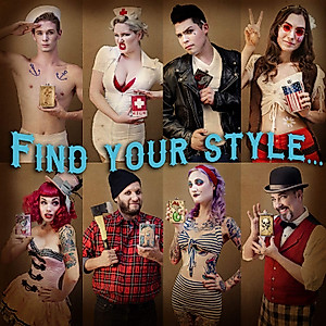 Trixie & Milo Stainless Steel Funny Flasks for Men - Perfect Gifts for Him, Groomsmen Gifts, Bar Accessories and Dad Gifts - Holds 8 oz. of Fluid-Ace of Spades