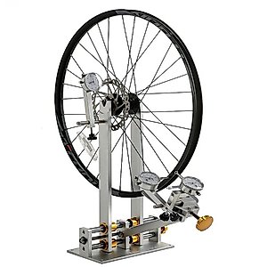 TdiriNar Bicycle Wheel Tyre Stand, Professional Bike Wheel Repair Truing Bearing Workstands, 10-29Inches Bicycle Wheel Maintenance Alignment Balance Platform,Bicycle Mechanic Repairing Rack