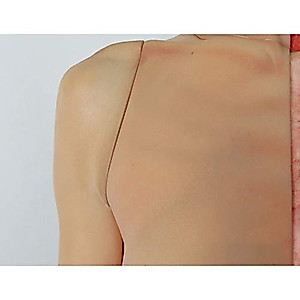 Anatomy Figure Uman Anatomical Muscle Bone and Skin Model Human Muscle Skeleton Anatomical Model PU Material Reference for Artist,A