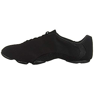 Bloch Women's Amalgam Canvas Sneaker Dance Shoe, Black, 13.5 Medium US