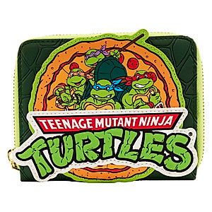 Funko Loungefly Teenage Mutant Ninja Turtles Wallet, Amazon Exclusive, Faux Leather, Multicolor, Unisex