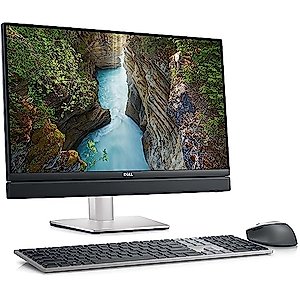 Dell Optiplex 7000 7410 AIO (2023) | 23.8" FHD | Core i5 - 256GB SSD - 16GB RAM | 14 Cores @ 5 GHz Win 11 Home (Renewed)
