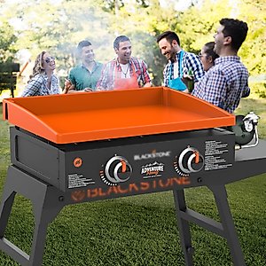 Upgraded Silicone Griddle Cover Mat Full-Edge for Grill 22" Blackstone, Griddle Top Edges,Heavy Duty Food Grade Blackstone Accessories Reusable&Durable,Protect Grill from Rust,Insects & Leaves