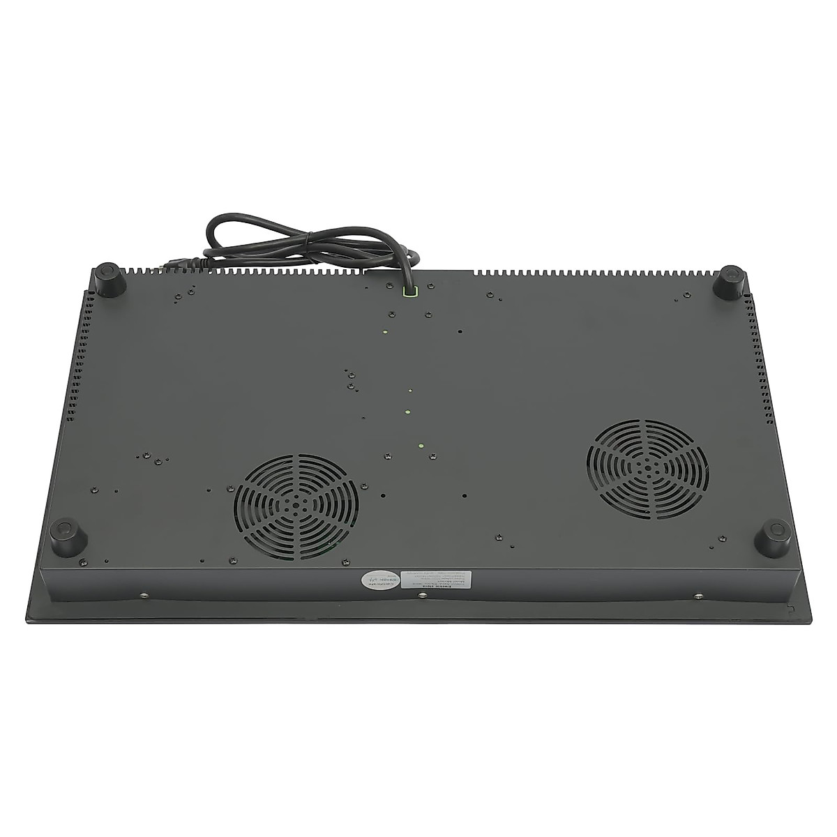 Electric Countertop, Double Burners Stove Hot Plate USA, 110V 1200W+1200W Portable Electric Household Black Super Power Double Induction Cooker With Touch Control Keys For Kitchen, Restaurants