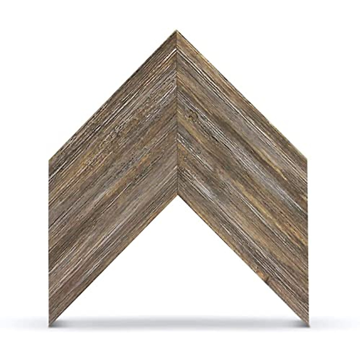 Deco TV Frames - Distressed Barnwood Smart Frame Compatible ONLY with Samsung The Frame TV (75", Fits 2021-2023 Frame TV)