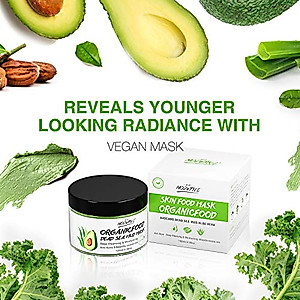 Clay Mask Avocado Dead sea Mud Stick Mask Natural Organic Green Tea Mud Mask Deep Cleansing Blackhead Removal Face Mask Nourishing Hydration Facial Mask With Blackhead Remover Extractor Tools (White)