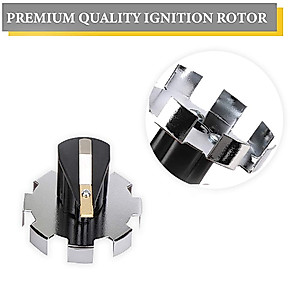 Distributor Cap and Ignition Rotor Kit for 5.0L, 5.7L, 7.4L, 8.2L, 350 V8 Engines with Thunderbolt IV and V HEI Ignitions - Replaces 805759Q3, 805759T3, 805759T1, 18-5395, 18-5273