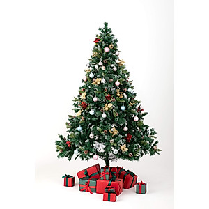 5 Pack Christmas Glitter Berries Stems, 12 Inch Artificial Christmas Picks for Christmas Tree Ornaments, DIY Xmas Wreath, Crafts, Holiday and Home Decor (Gold)