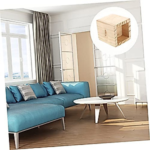 LIFKOME Wood Bed Mat Furniture Risers for Sofas Floor Sofa Couch Throws for Sofa Couch Riser Wood Bed Leg Cap Furniture Foot Pads Heightening Pad Washing Machine Pad Bed Foot Pad