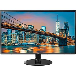 HP V270 27 Inch Monitor Full HD LED 1920 x 1080 IPS, Anti Glare HDMI, DVI-D, VGA - black