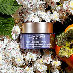 Clarins Nutri-Lumière Revive Day Cream | 2-In-1 Anti-Aging and Skin Tone Enhancing Moisturizer | Nourishes, Revitalizes and Illuminates Nutrient-Depleted, Mature Skin | Targets Sallowness | 1.7 Ounces