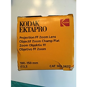Kodak 100 to 150 mm f/3.5 Flat Field Zoom Projection Lens for Kodak Slide Projector