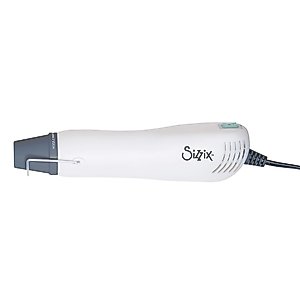 Sizzix Heat Tool , Dual Speed, US Version for Shrink Plastic, Moulding, Embossing, Scrapbooking, Cardmaking, Papercraft & DIY, Multi Color, One Size, Multicolour