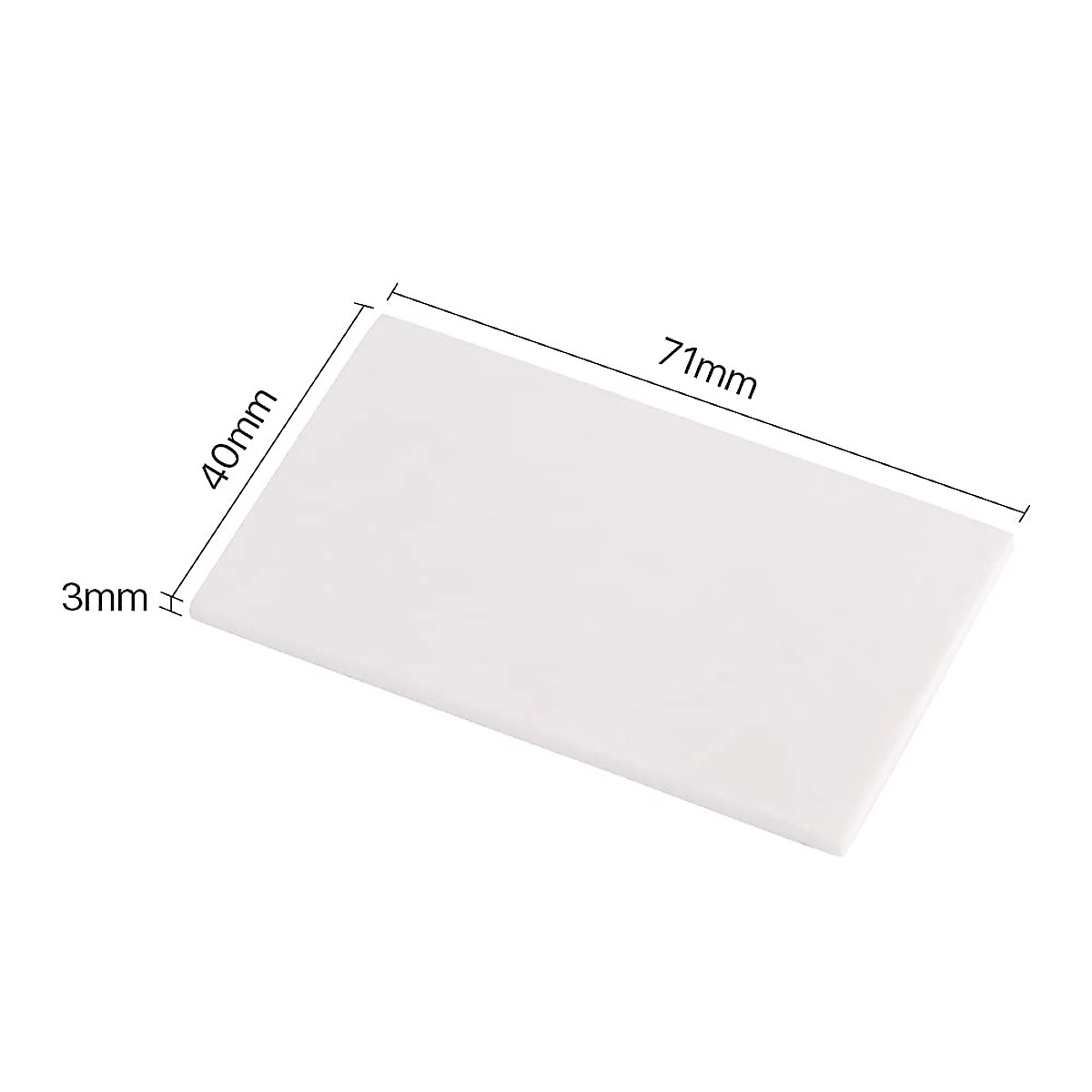 Cloudray 900-1600nm IR Infrared Laser IR Detection & Alignment Visulizer Detector Display Board Card A Type Keychiain(50x15x1mm)