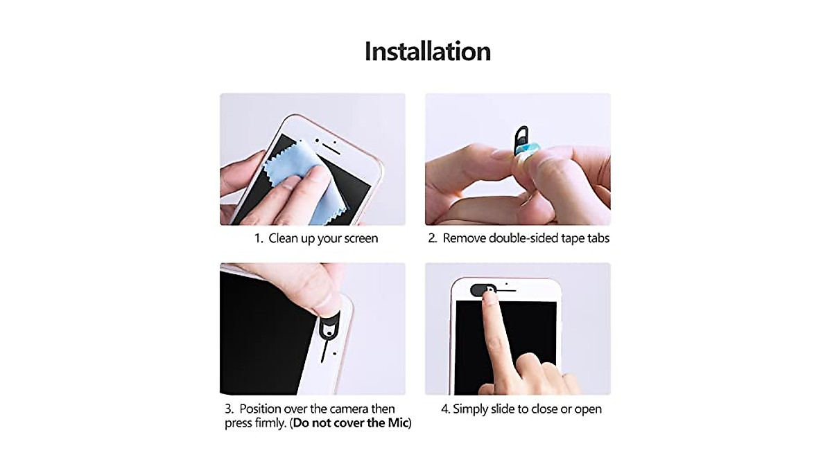 Protect Your Privacy with Laptop Camera Cover Slide