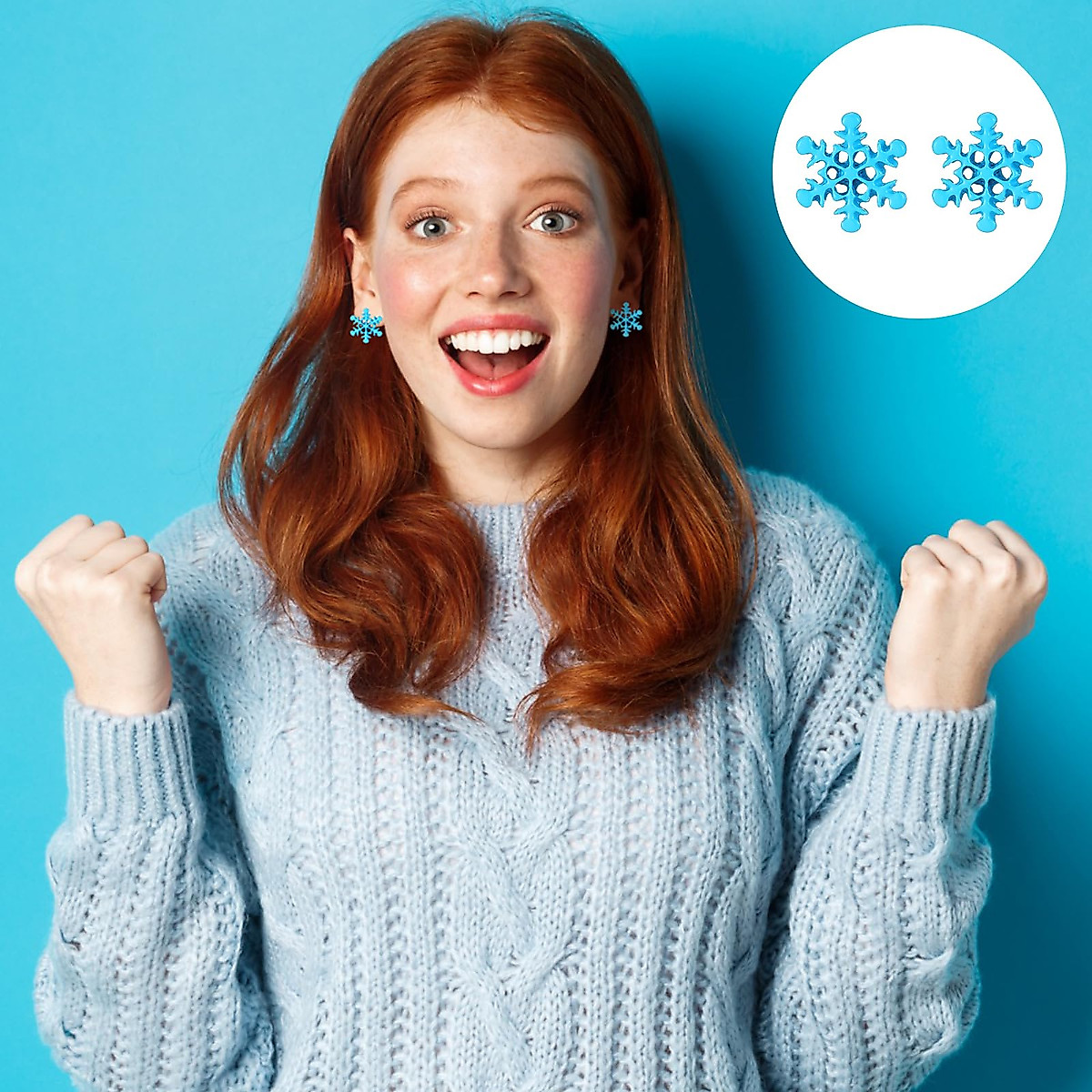 Riceshoot 72 Pairs Holiday Earrings for Women St. Patrick's Day Easter Summer Patriotic Earrings(Ear Studs)